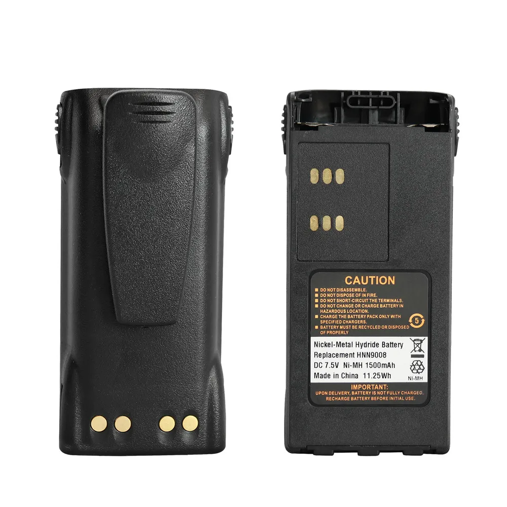 HNN9008 1500mAh Ni-MH Battery For Motorola GP328 GP338 GP340 GP360 ...