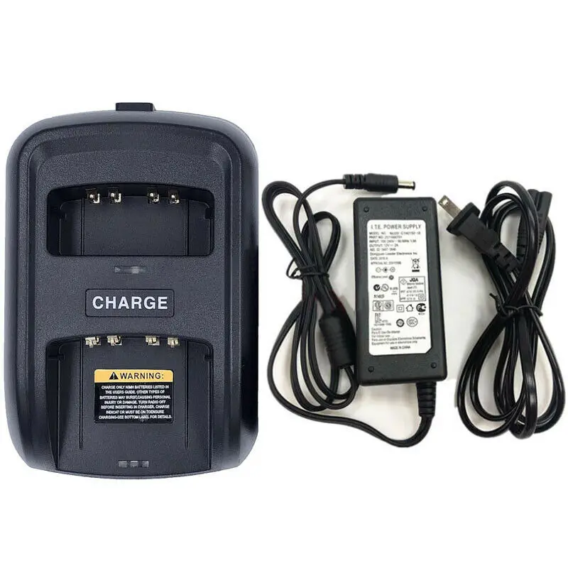 Smart Fast Dual-way Desktop Charger For Motorola Two Way Radio CP040 ...