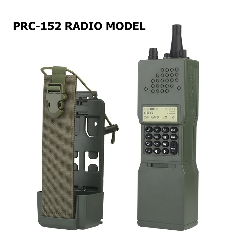 Tactical PRC-152 Radio Model Hunting Airsoft CS Military Fans Cosplay ...