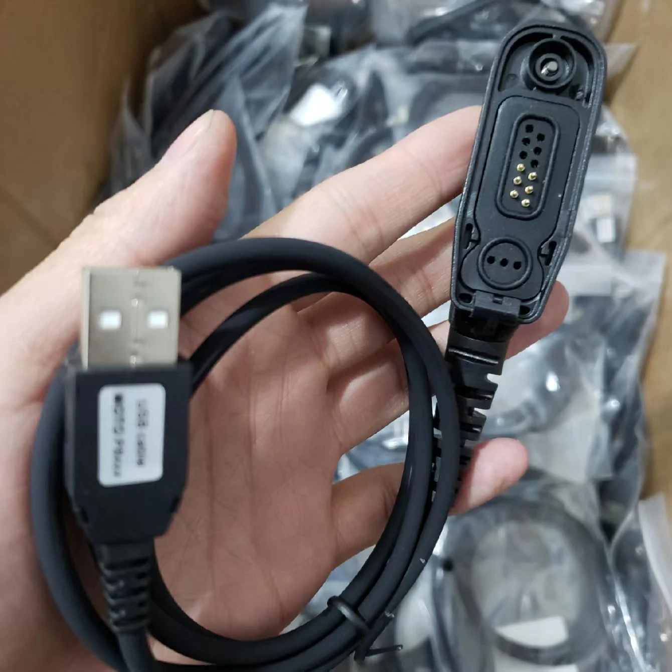 Two way Radio USB Programming Cable FOR Motorola DP4401 DP4600 DP4601 ...