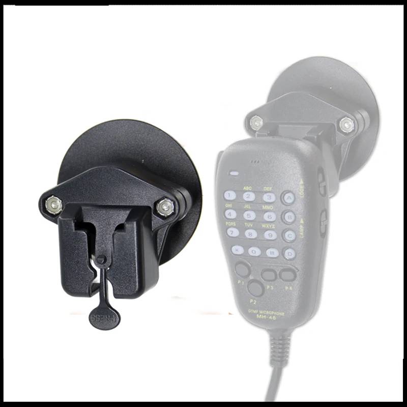 CB Mic Holder Mount car Walkie Talkie Hand Held Microphone Bracket ...