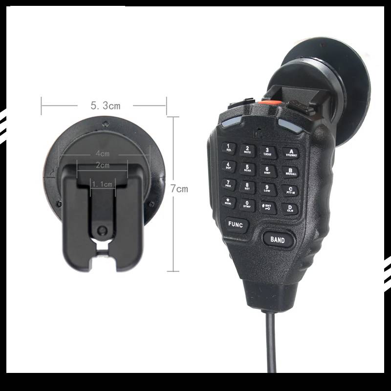 Hand Microphone Bracket Holder Hook Car Platform Hanger Rack Outdoor ...