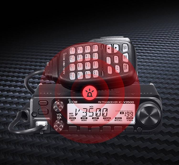 New ICOM IC V3500 65W VHF FM Vehicle Mobile Transceiver