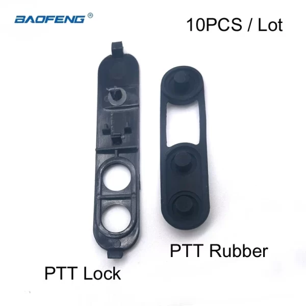 10Sets PTT Button Lock and PTT Rubber Key for Motorola XiR P3688 DEP450 ...
