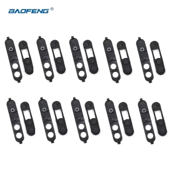 10Sets PTT Button Lock and PTT Rubber Key for Motorola XiR P3688 DEP450 ...
