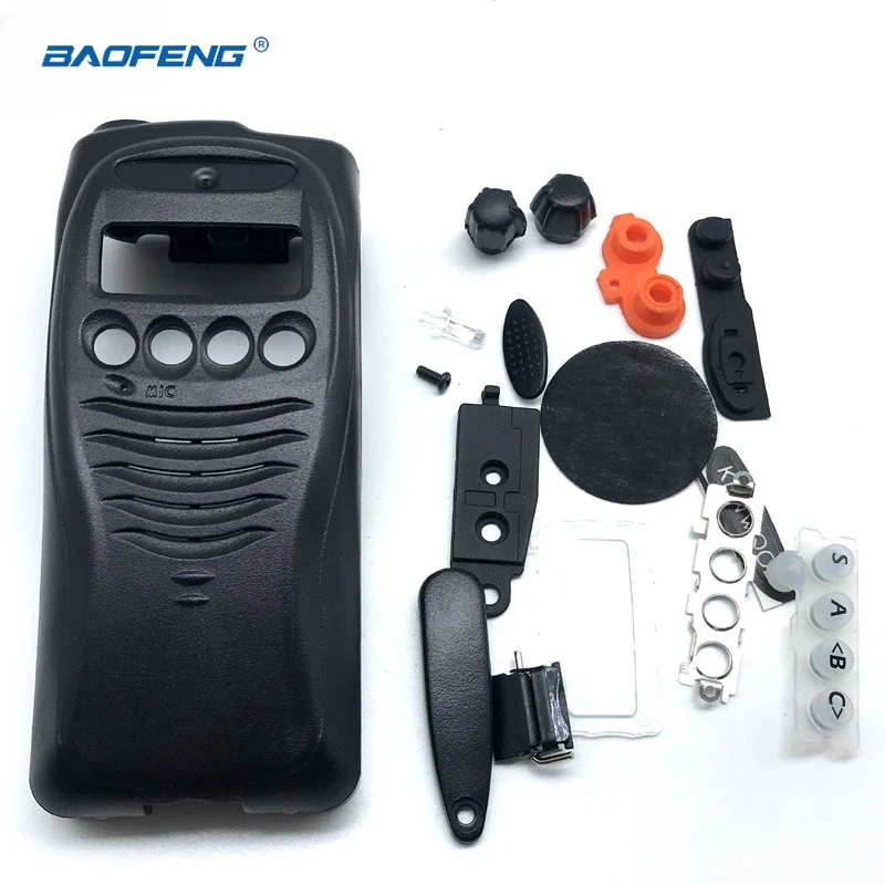New Front Panel Kits Cover Case Housing Shell with Volume Channel Knobs ...