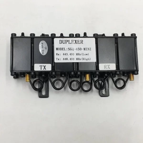UHF Duplexer 10W 400-470MHz MINI Duplexer for Two Way Radio Repeater