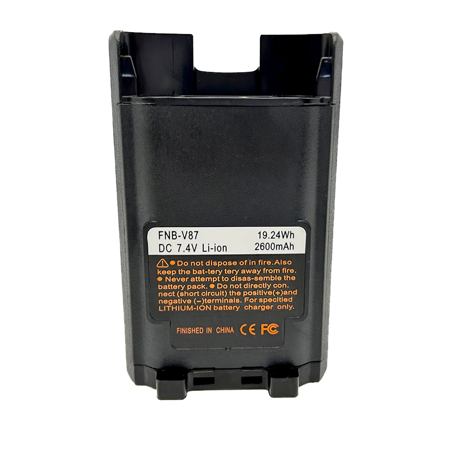 FNB-V87 2600mAh Li-ion Battery for Vertex VX921 VX924 VX929 VXP921 ...