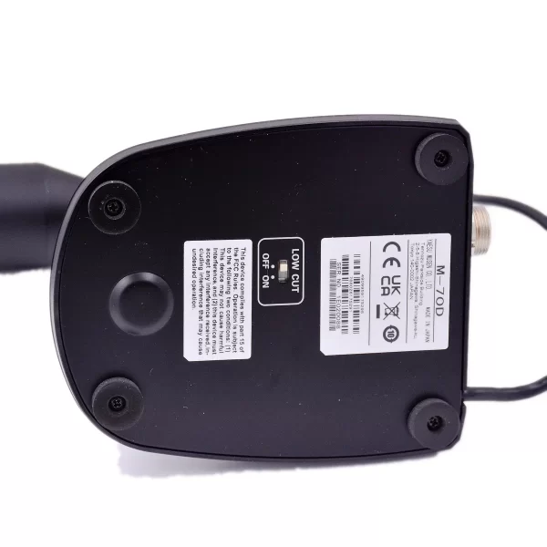 YAESU M70 Desktop Microphone 8 Pins Enhanced Audio Quality Built-in Low ...