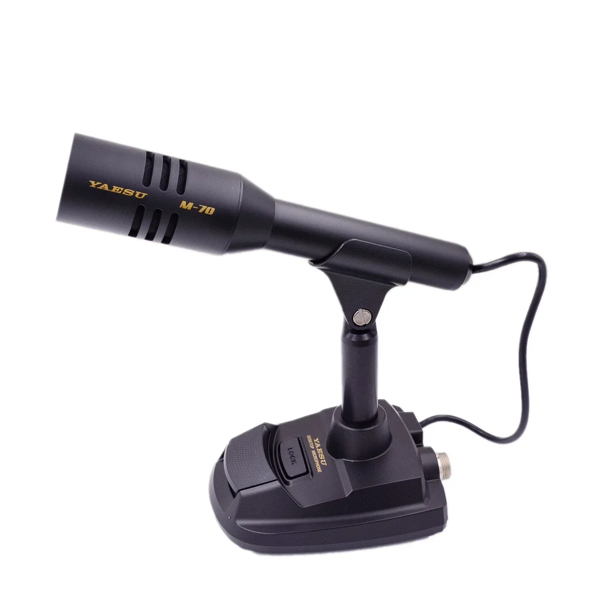 YAESU M70 Desktop Microphone 8 Pins Enhanced Audio Quality Built-in Low ...
