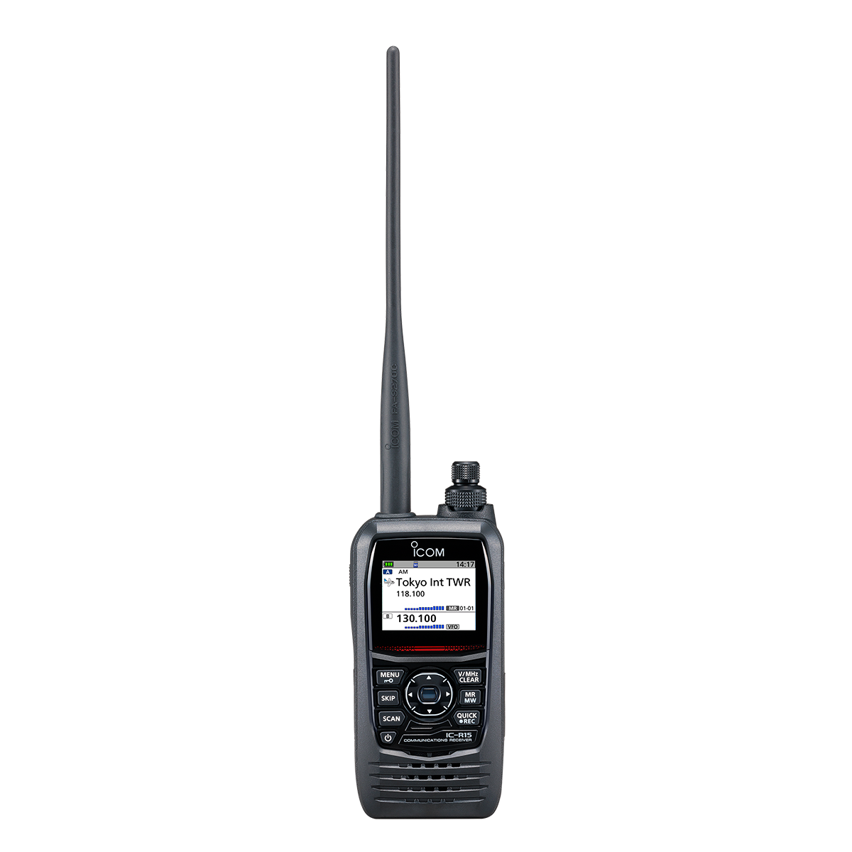 ICOM IC-R15 Multi-functional COMMUNICATIONS WIDEBAND RECEIVER