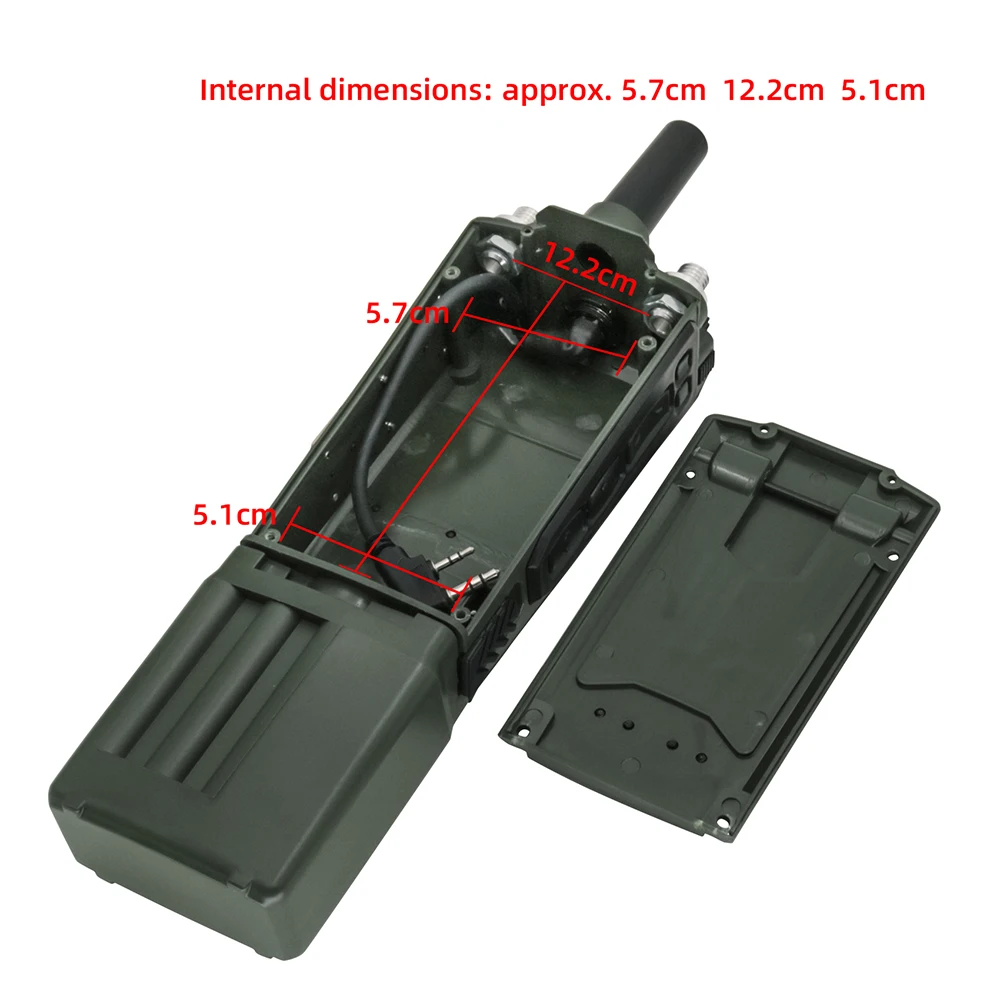 Tactical PRC163 Yaesu Vertex Plug Harris Military Radio Dummy Virtual ...
