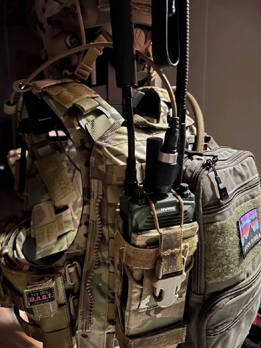 Tactical PRC163 Yaesu Vertex Plug Harris Military Radio Dummy Virtual ...