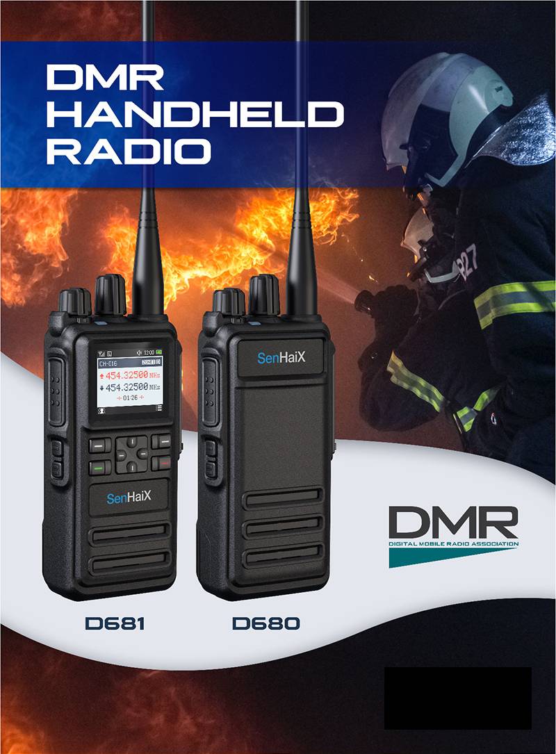 D681 Senhaix D680 D681 DMR Explosion-proof Handheld Radio New Arrival ...