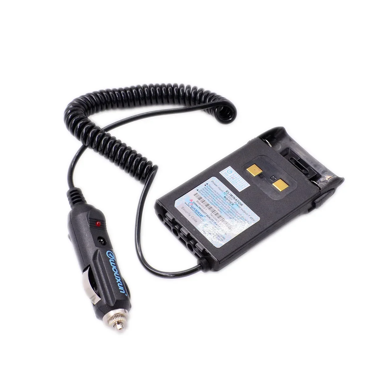 WOUXUN ELO-001 Battery Eliminator DC 12V 24V for KG UVD1P KG699E HAM ...