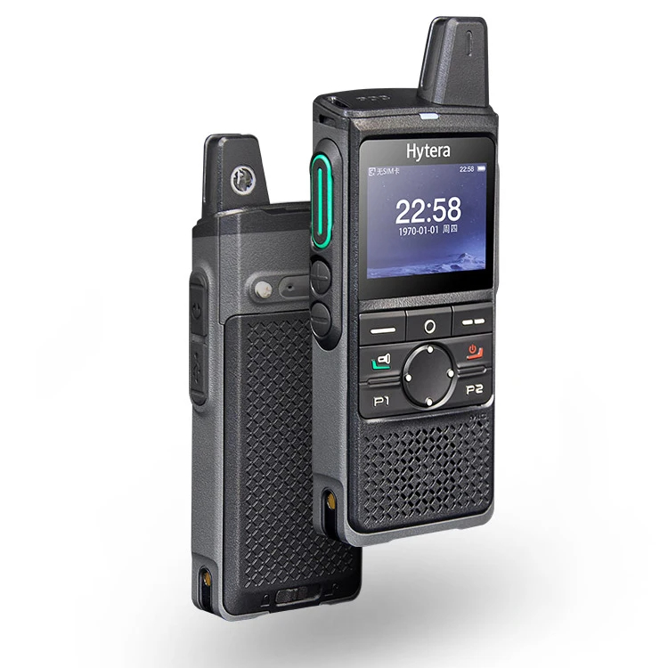 Hytera HYT PNC370 4G LTE POC Portable Intercom GPS BT Sim Card Long Range Handheld Walkie-Talkie ...