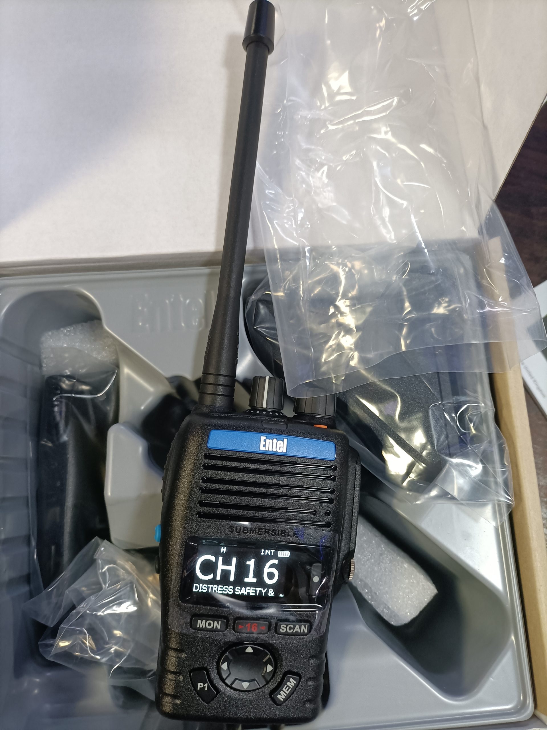 ENTEL DX544-IS DMR Explosion-proof Marine VHF DX585M-IS UHF Walkie Talkie