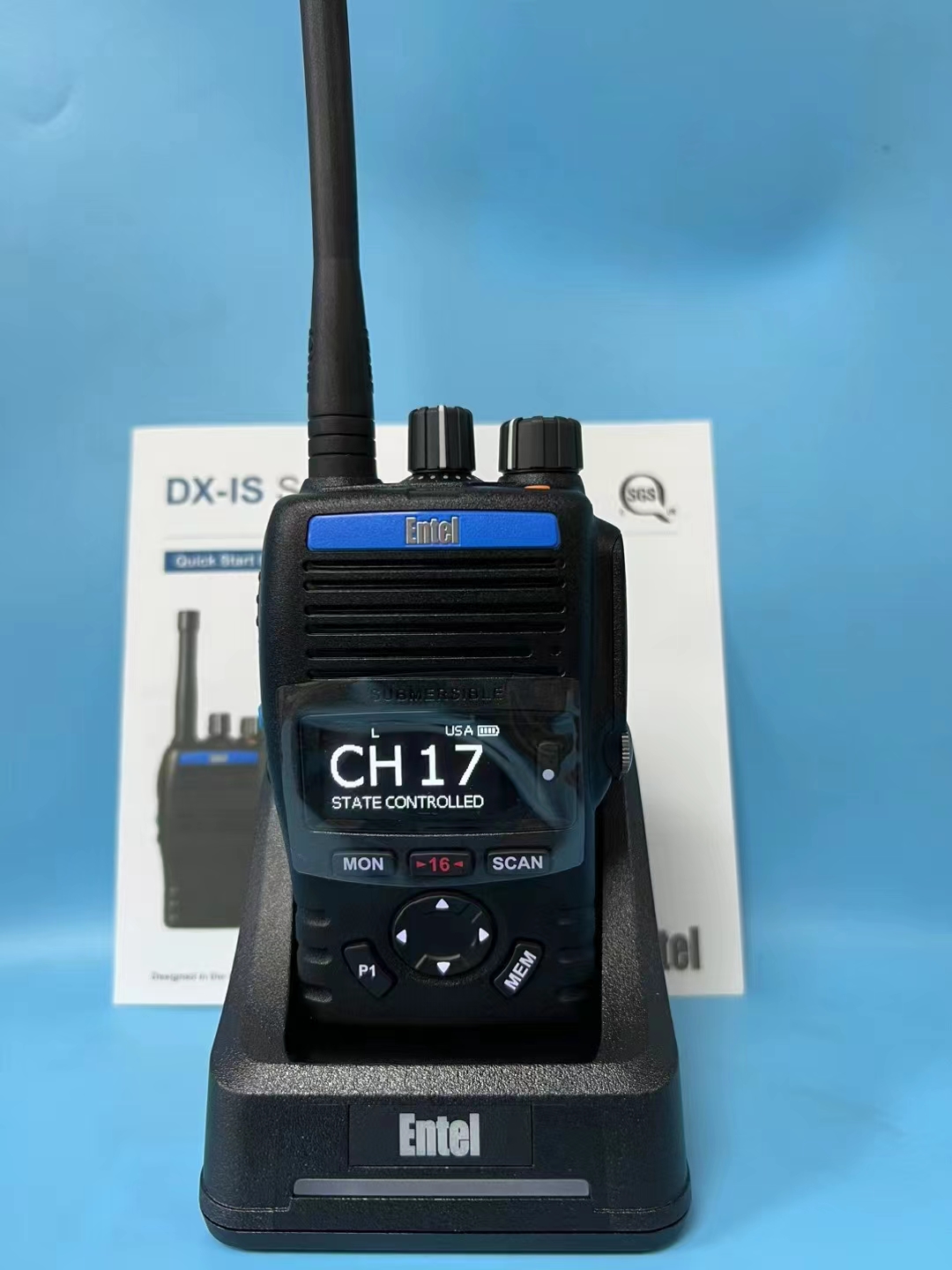 ENTEL DX544-IS DMR Explosion-proof Marine VHF DX585M-IS UHF Walkie Talkie