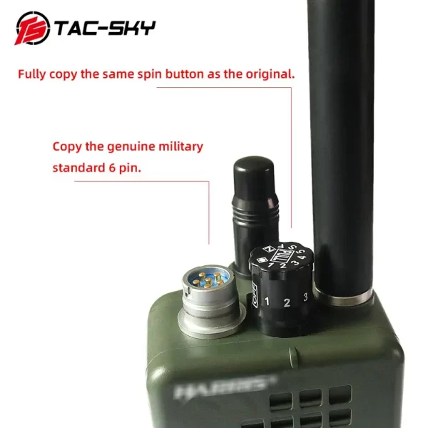 TAC-SKY AN / PRC 152 152A Military Radio Walkie-Talkie Model Virtual ...