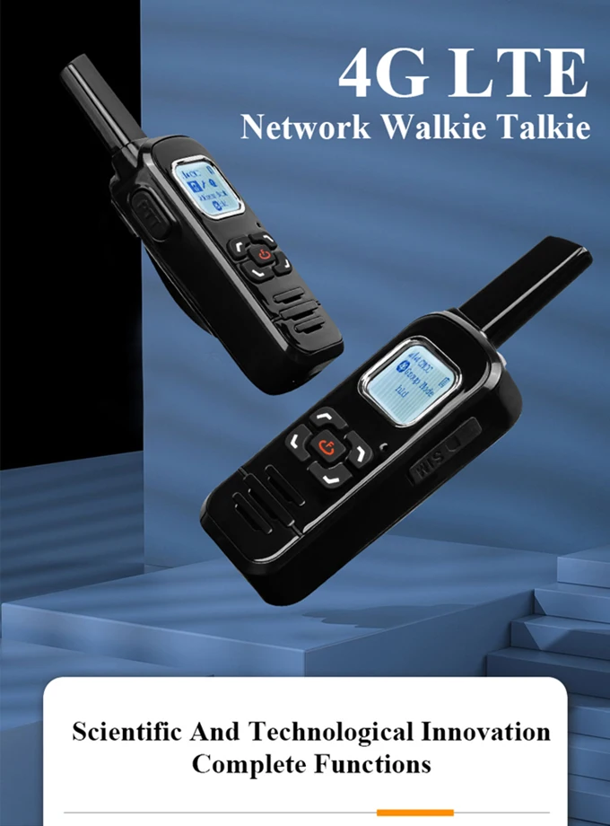 2pcs Mini CD-K1 Network radio 4G walkie talkie with sim card - ALAFONE