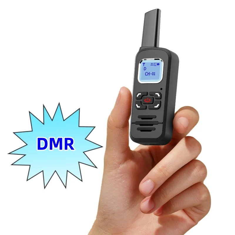 DMR Walkie Talkie 3km Compatible Motorolas HYT DMR Digital Portable Two Way Radio - ALAFONE