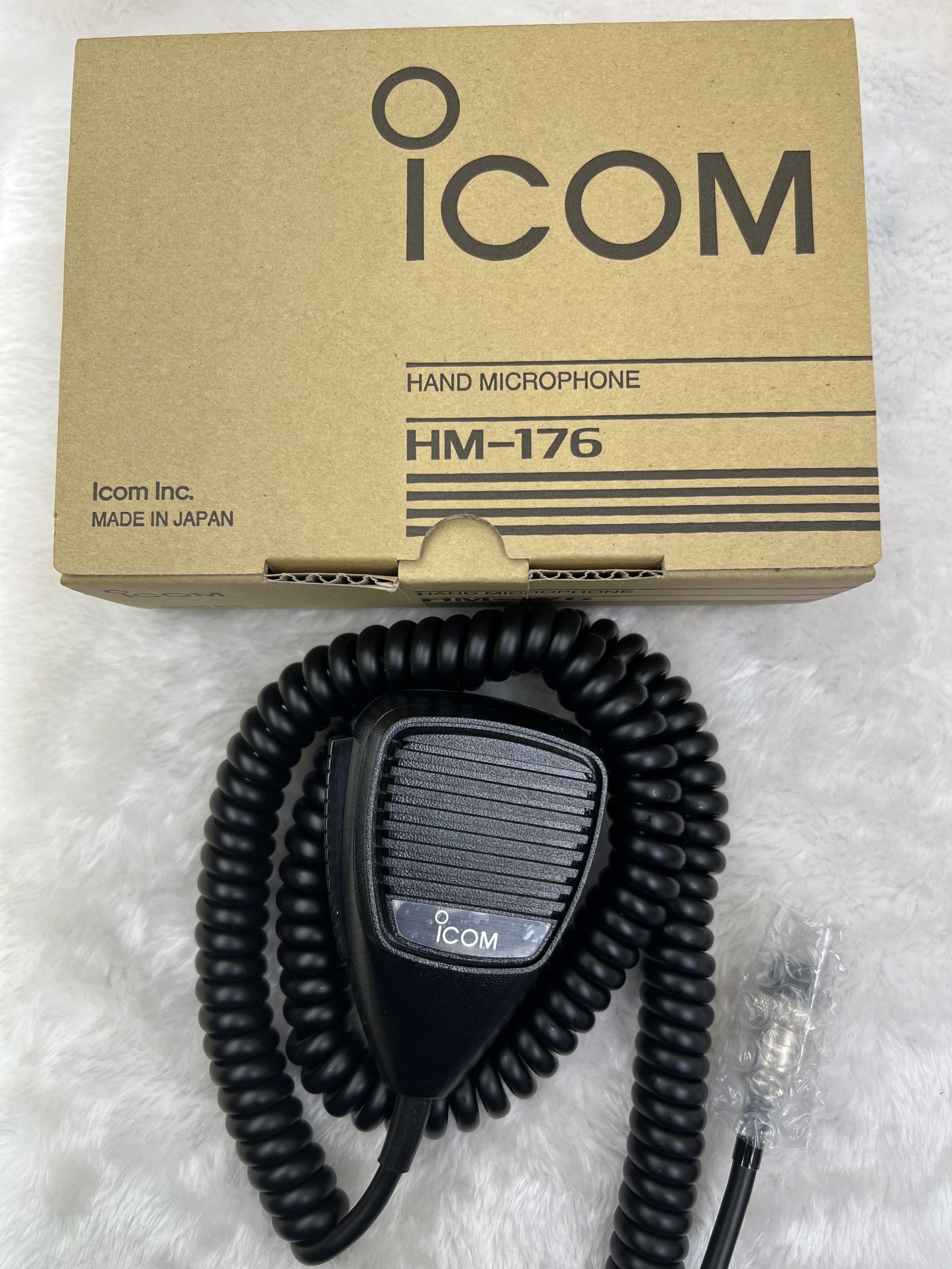 ICOM Radio HM-176 Handheld Microphone ICOM IC-A210/A220 Aviation Radio ...