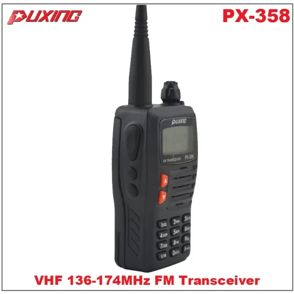 High Quality Puxing PX-358 VHF Handheld Radio FM Transceiver