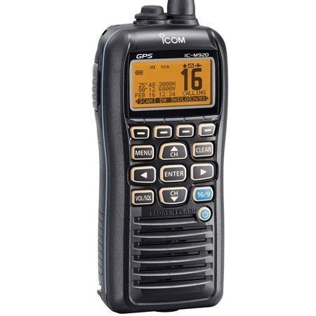 ICOM IC-M92D Handheld VHF Marine Radio with Internal GPS - ALAFONE