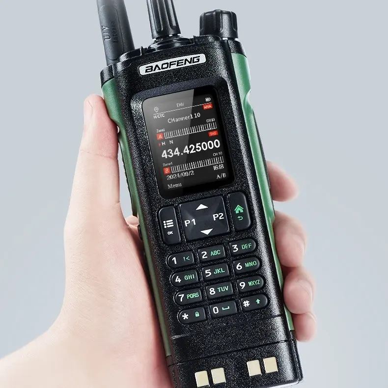 Baofeng DM-32UV Multi band DMR Handheld Walkie Talkie High Power 10W ...