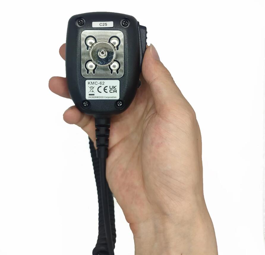 KMC-62 RJ45 8 Pin 16 keypad Walkie Talkie PTT Microphone for KENWOOD ...